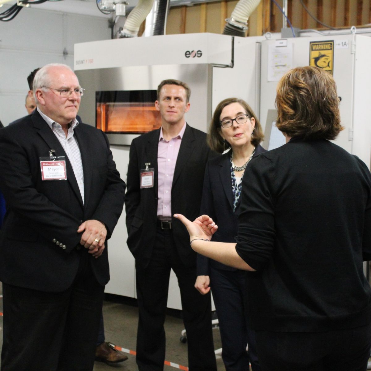 Governor Kate Brown Visits McMinnville, Oregon